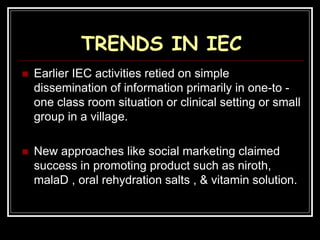 (BCC) INFORMATION EDUCATION AND COMMUNICATION | PPT