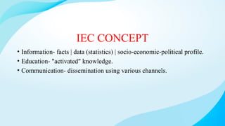 IEC (Information Education & Communication | PPT