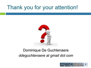 Chamilo 2 at ICT for language learning | PPT