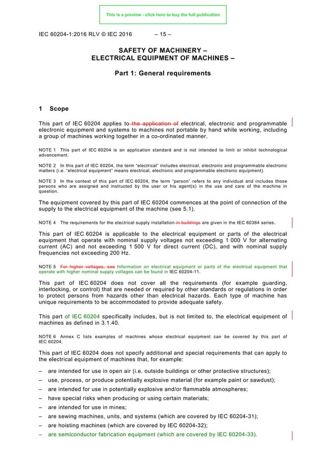 IEC 60204-1 ed6.0.pdf | Consumer Electronics | Technology & Computing