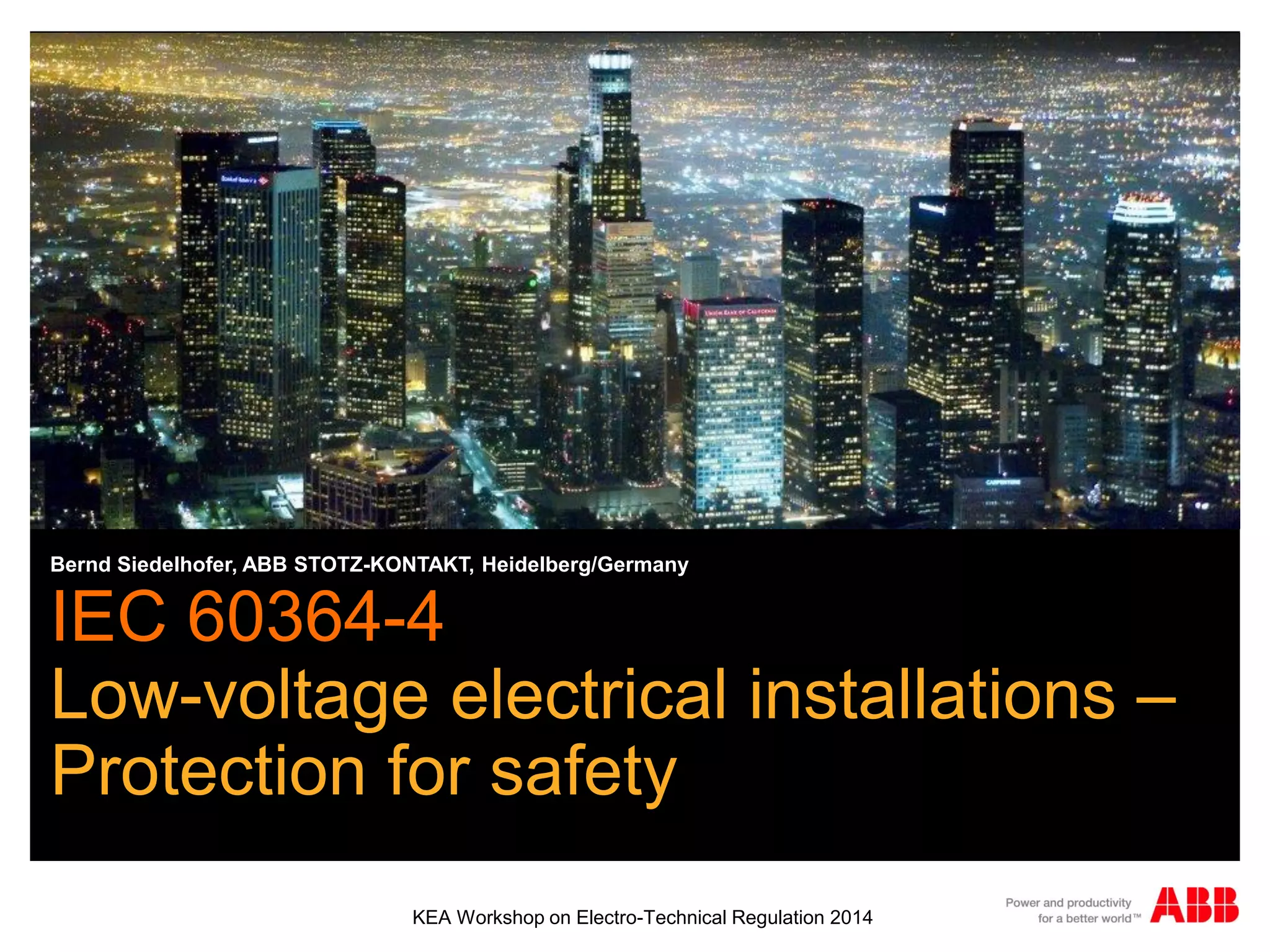 Iec 60364 4-442 | PDF