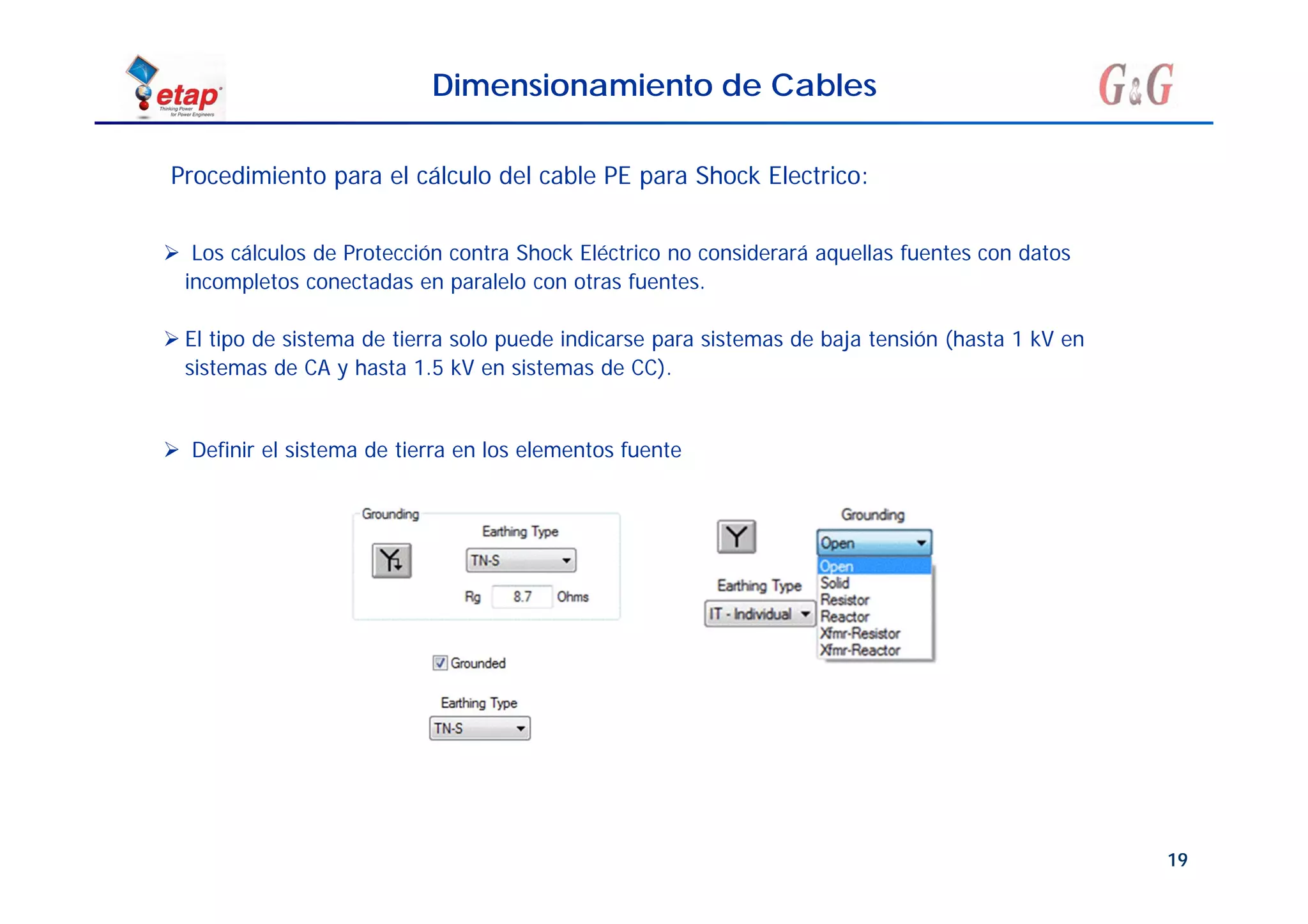 ETAP - Iec 60364 cable sizing (dimensionamiento de cables) | PDF
