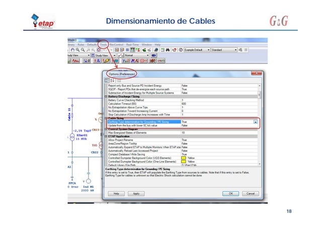 ETAP - Iec 60364 cable sizing (dimensionamiento de cables) | PDF