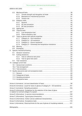 IEC 60903 2nd Edition 2002-08 - Insulating Gloves (Preview) | PDF