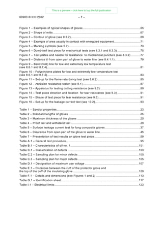 IEC 60903 2nd Edition 2002-08 - Insulating Gloves (Preview) | PDF