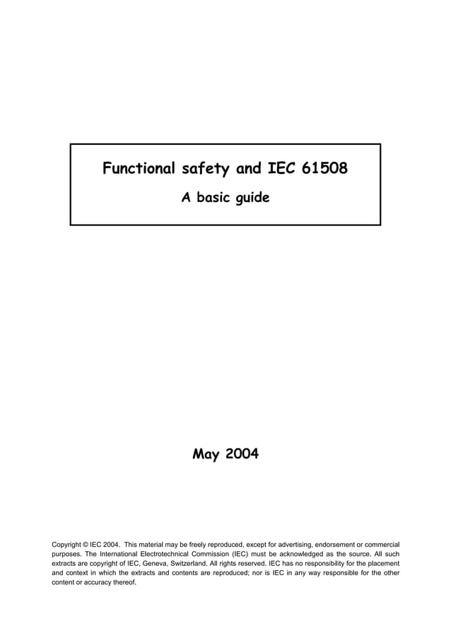Iec61508 guide | PDF | Information and Network Security | Computing