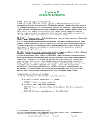 Impact of IEC 61508 Standards on Intelligent Electrial Networks and ...