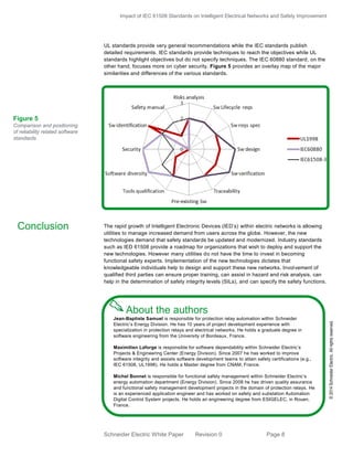 Impact of IEC 61508 Standards on Intelligent Electrial Networks and ...