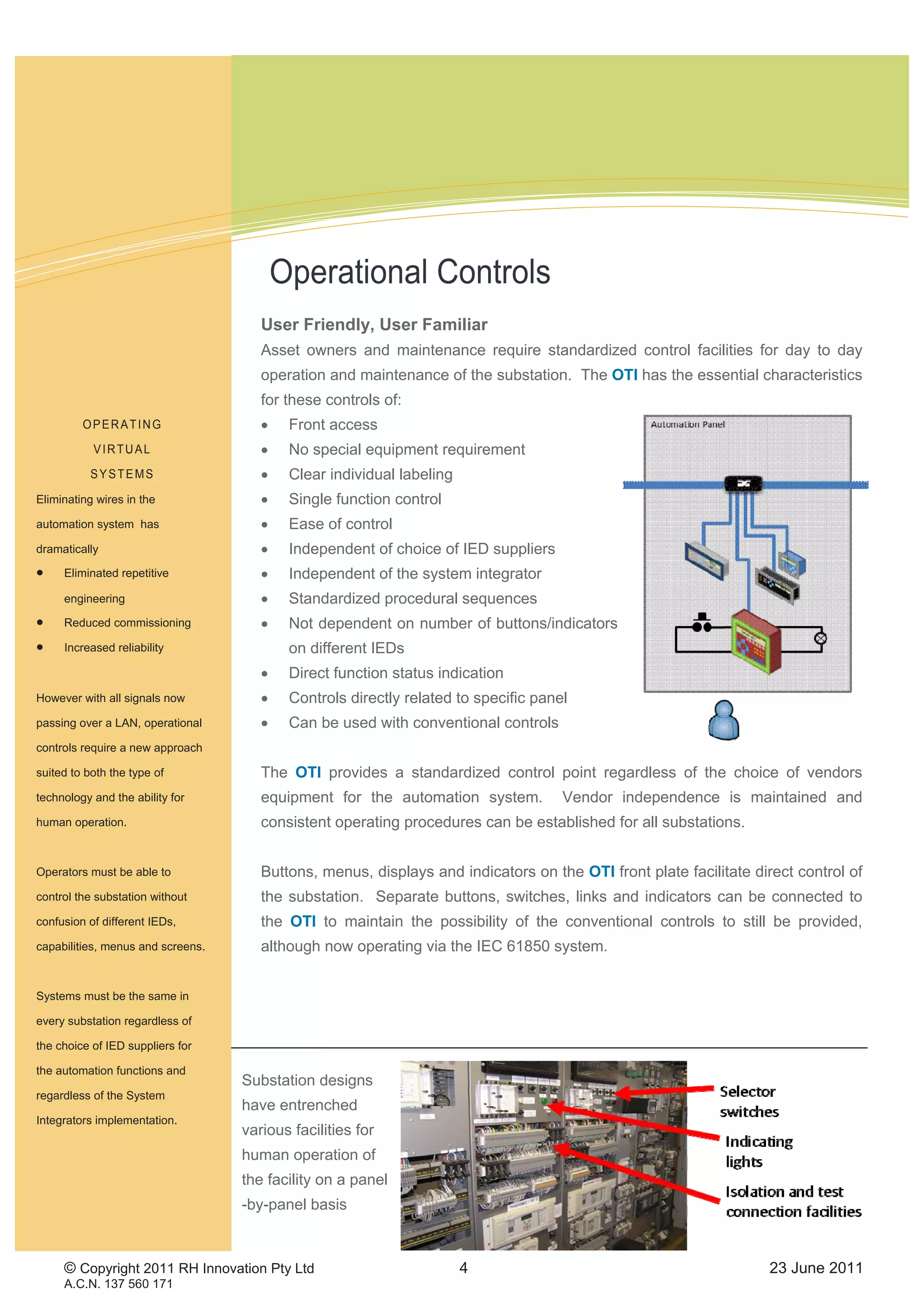 IEC 61850 Operating And Test Interface | PDF