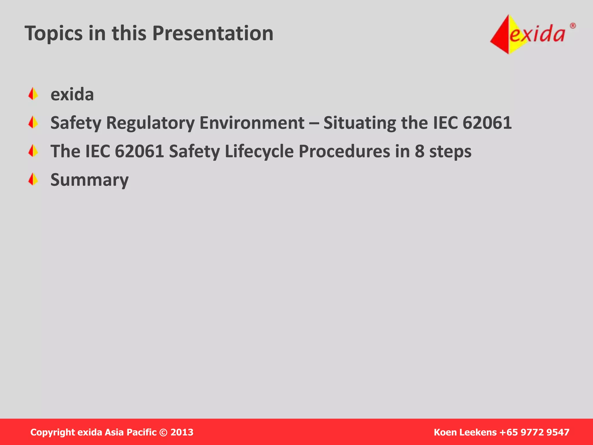 IEC 62061 introduction | PPTX
