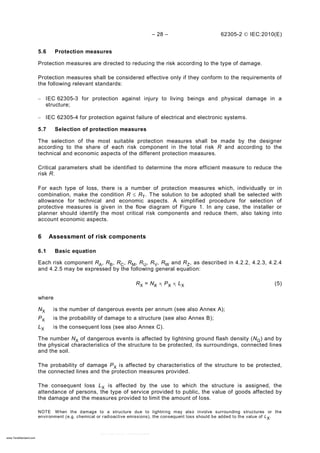 IEC62305-2.pdf Protection against lightning – Part 2: Risk management | PDF