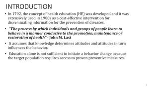 Information Education and Communication, Behavioural Change Communication | PPTX