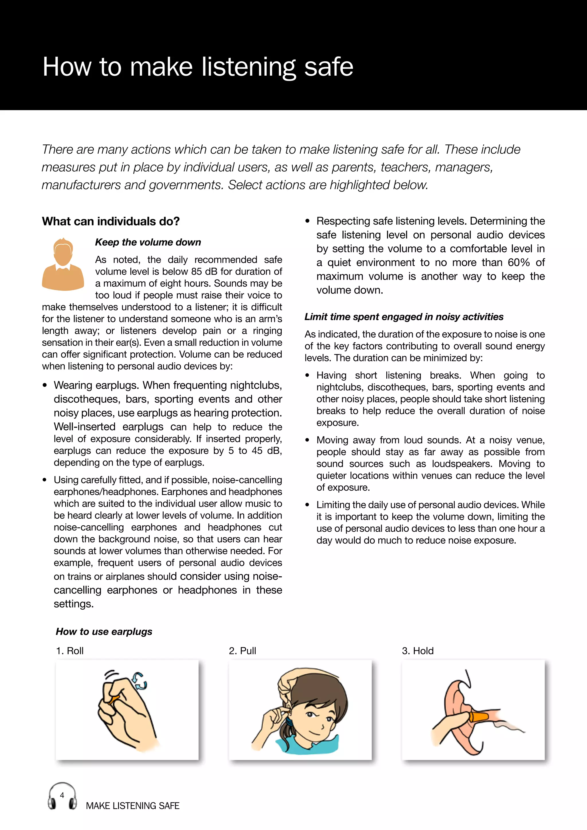 Make Listening Safe | PDF