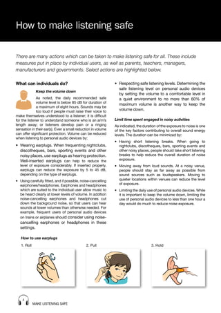 Make Listening Safe | PDF