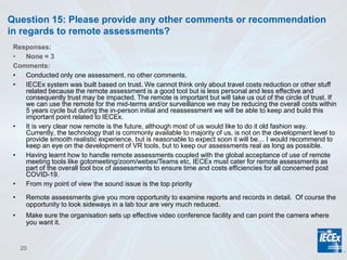 IECEx-Assessor-Survey-Results-Remote-Assessments-2021SecFinal ...