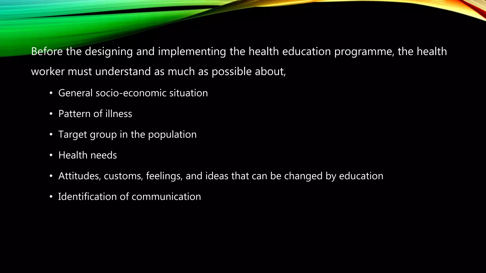 Information, Education & communication for health (IEC) | PPT