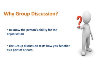 Iec group discussion | PPTX