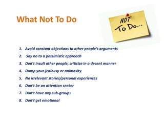 Iec group discussion | PPTX