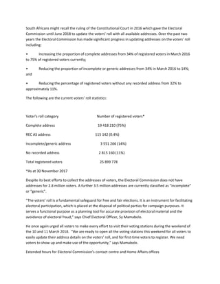IEC Media Statement | PDF