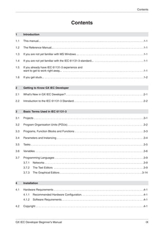 IEC programing manual | PDF