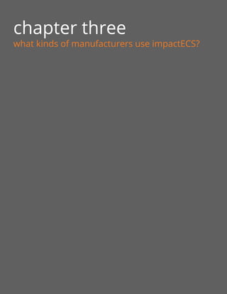 SAP & ImpactECS for Manufacturers - Costing and Profitability | PDF