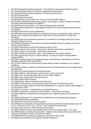 Iec standards | PDF
