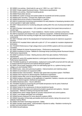 Iec standards | PDF