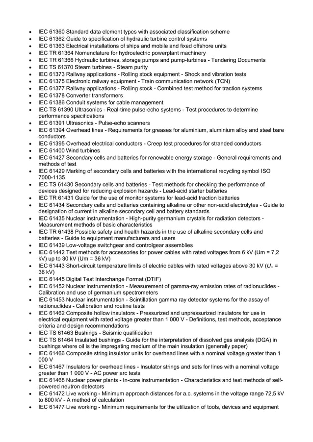 Iec standards | PDF | Home Appliances | Home & Garden