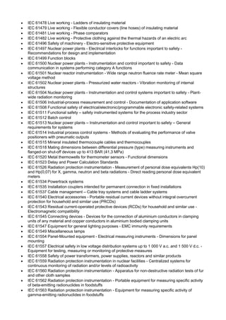 Iec standards | PDF