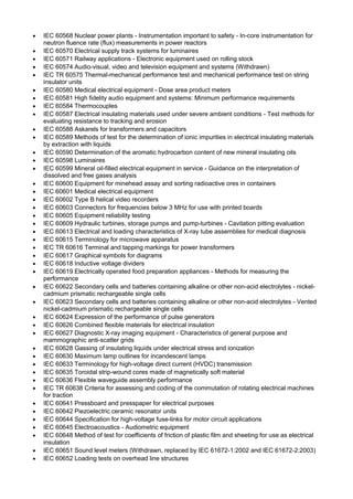 Iec standards | PDF
