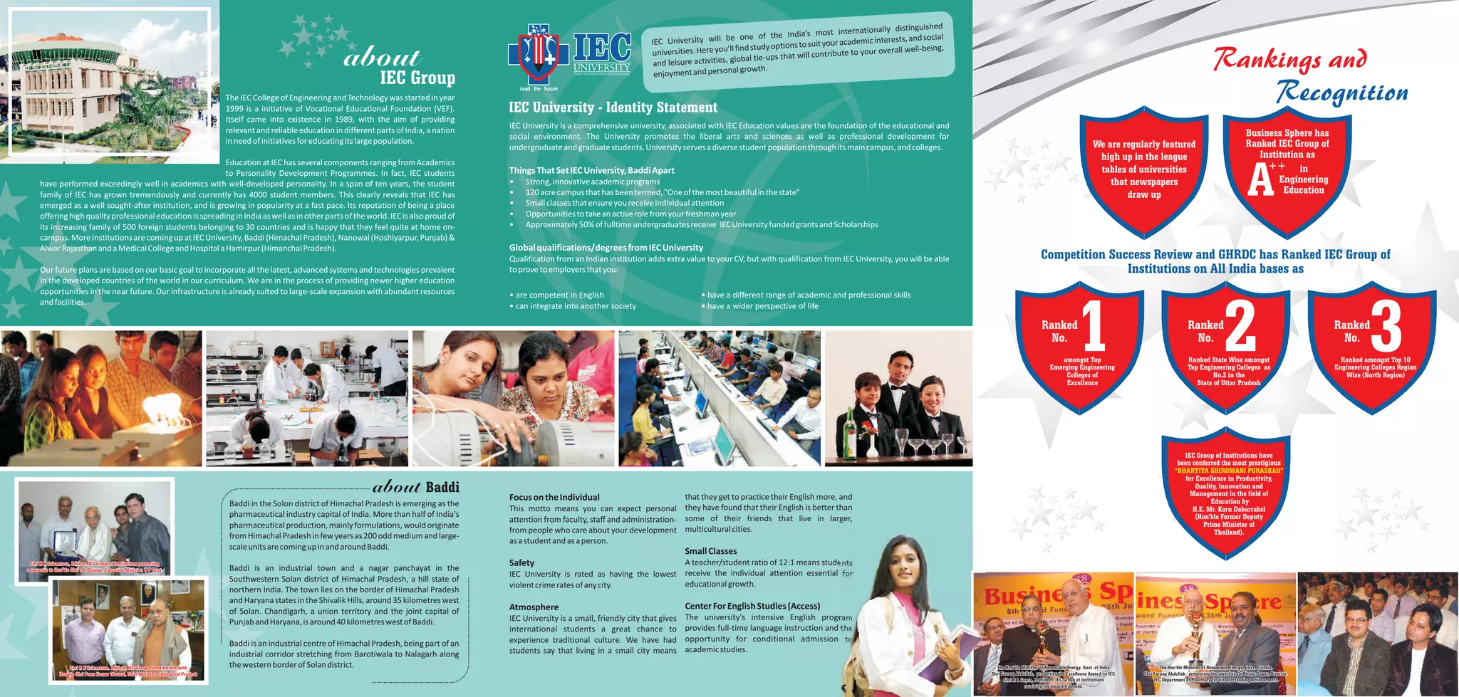 Iec university Brochure | PDF
