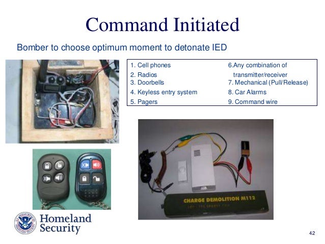 OFFSHC gets briefed on IEDs