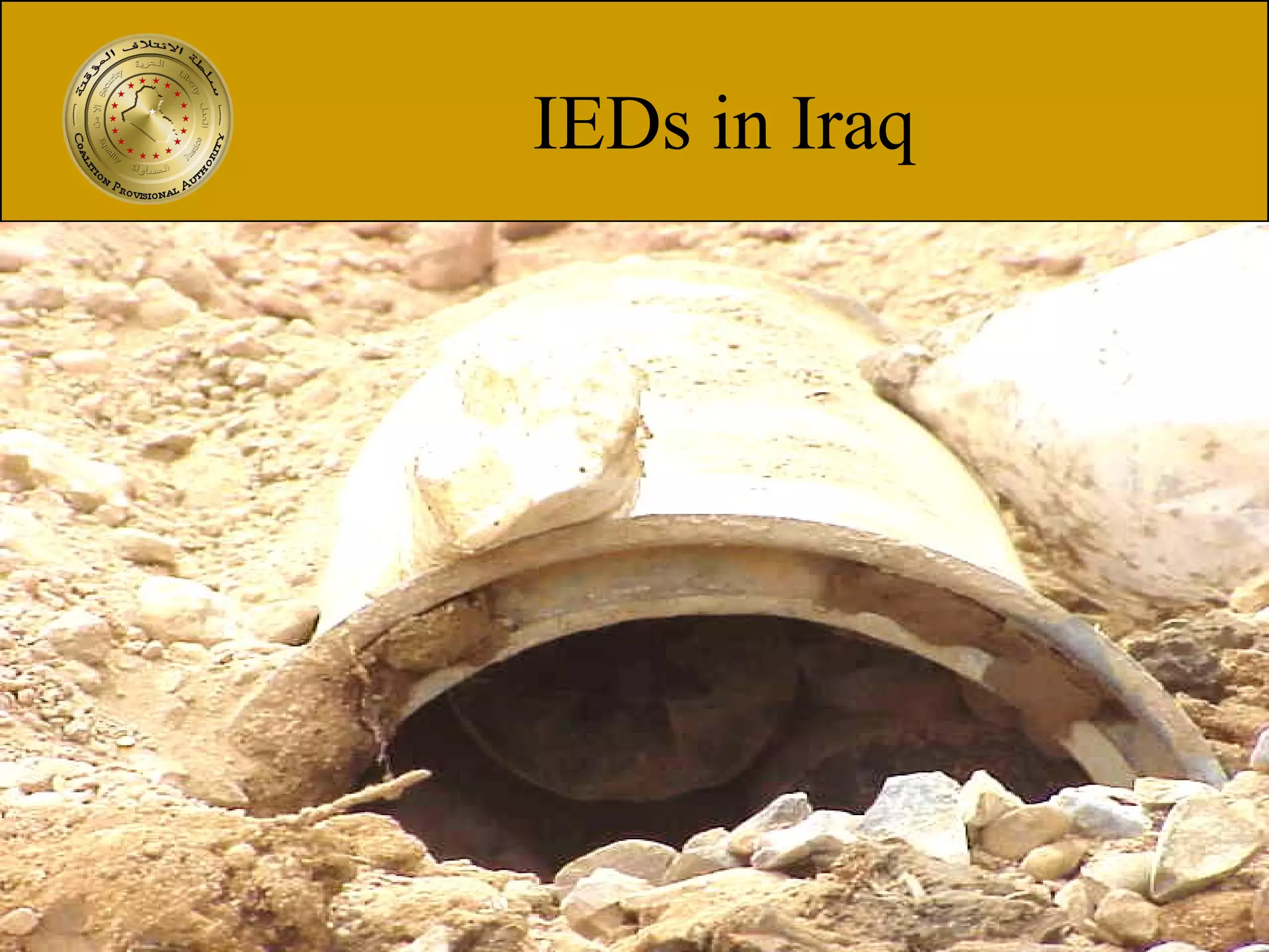 Ied overview | PPT | First Aid | Injuries