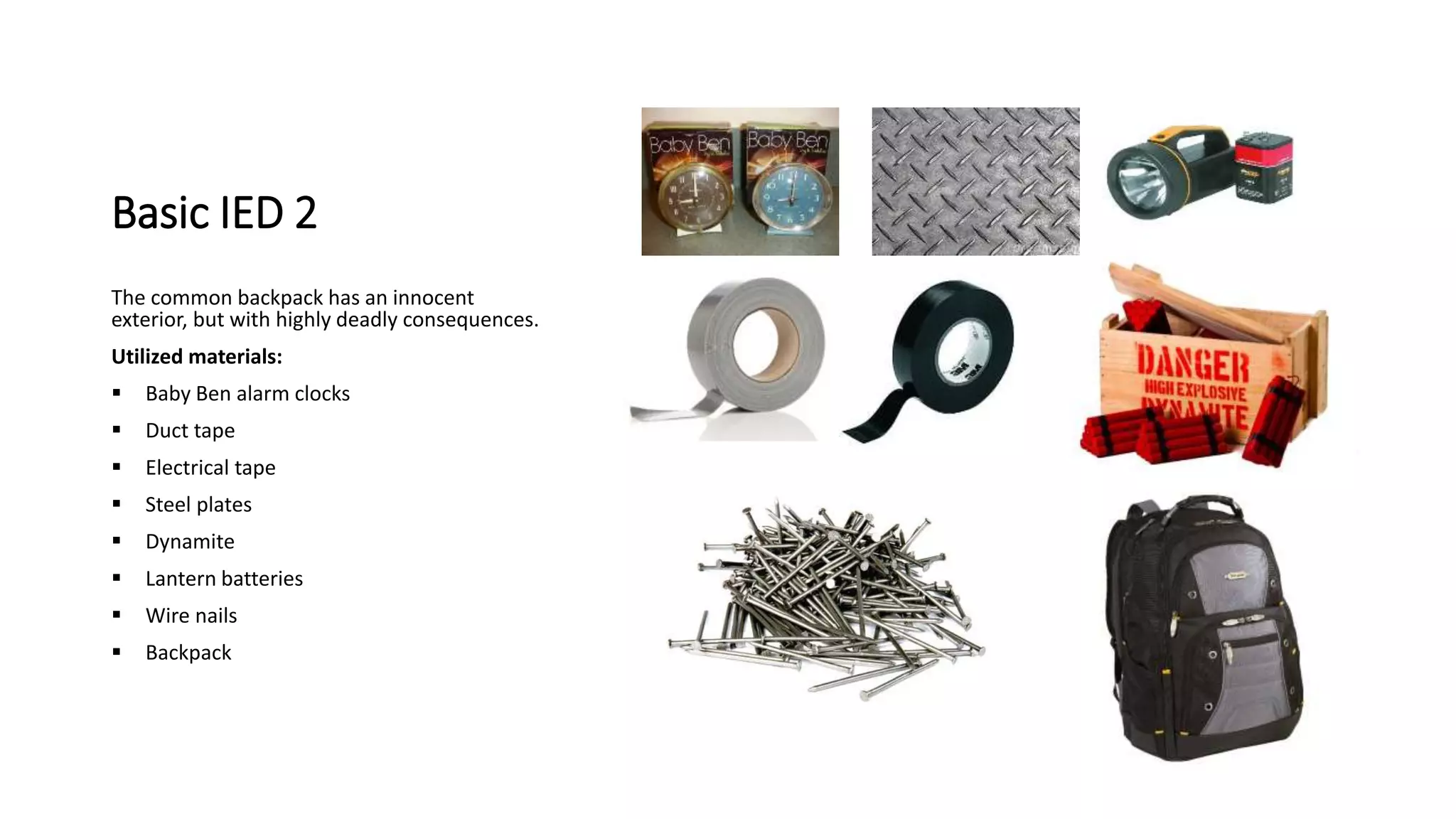 IEDs awareness | PPTX