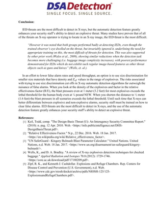 X-Ray Automatic Detection Size Discrimination to Lower False Alarm ...