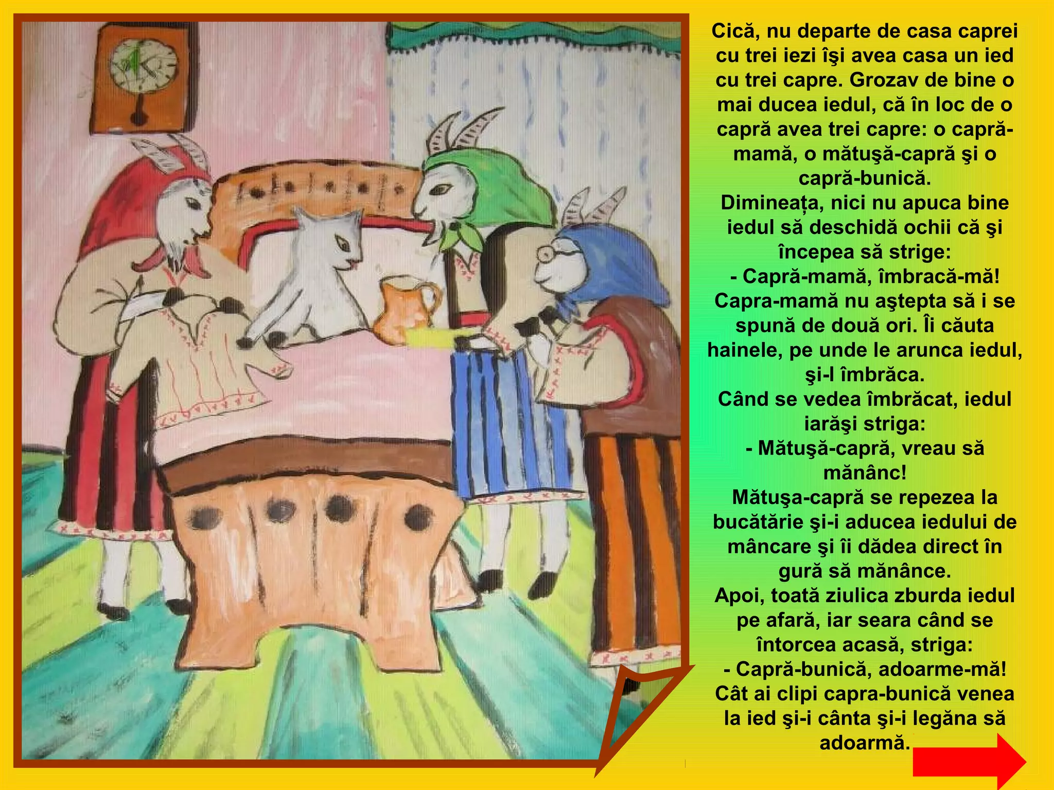 Iedul cu trei capre | PPS