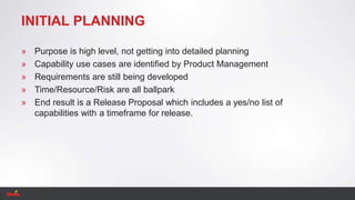 Major Release Initial Planning Review | PPT
