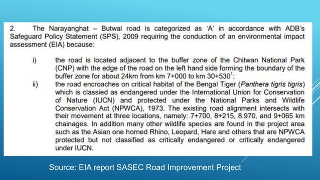 IEE and screening in EIA | PPTX | Civil Engineering Industry | Industries