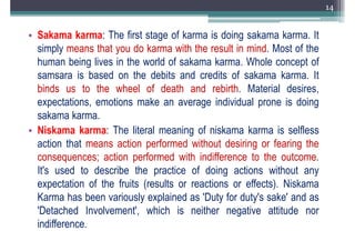 IEEC - Karma and Law of Karma.pdf notes. | PDF