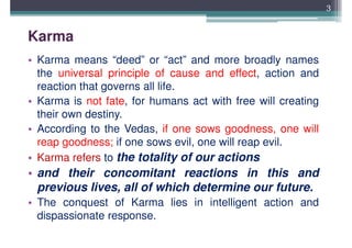 IEEC - Karma and Law of Karma.pdf notes. | PDF