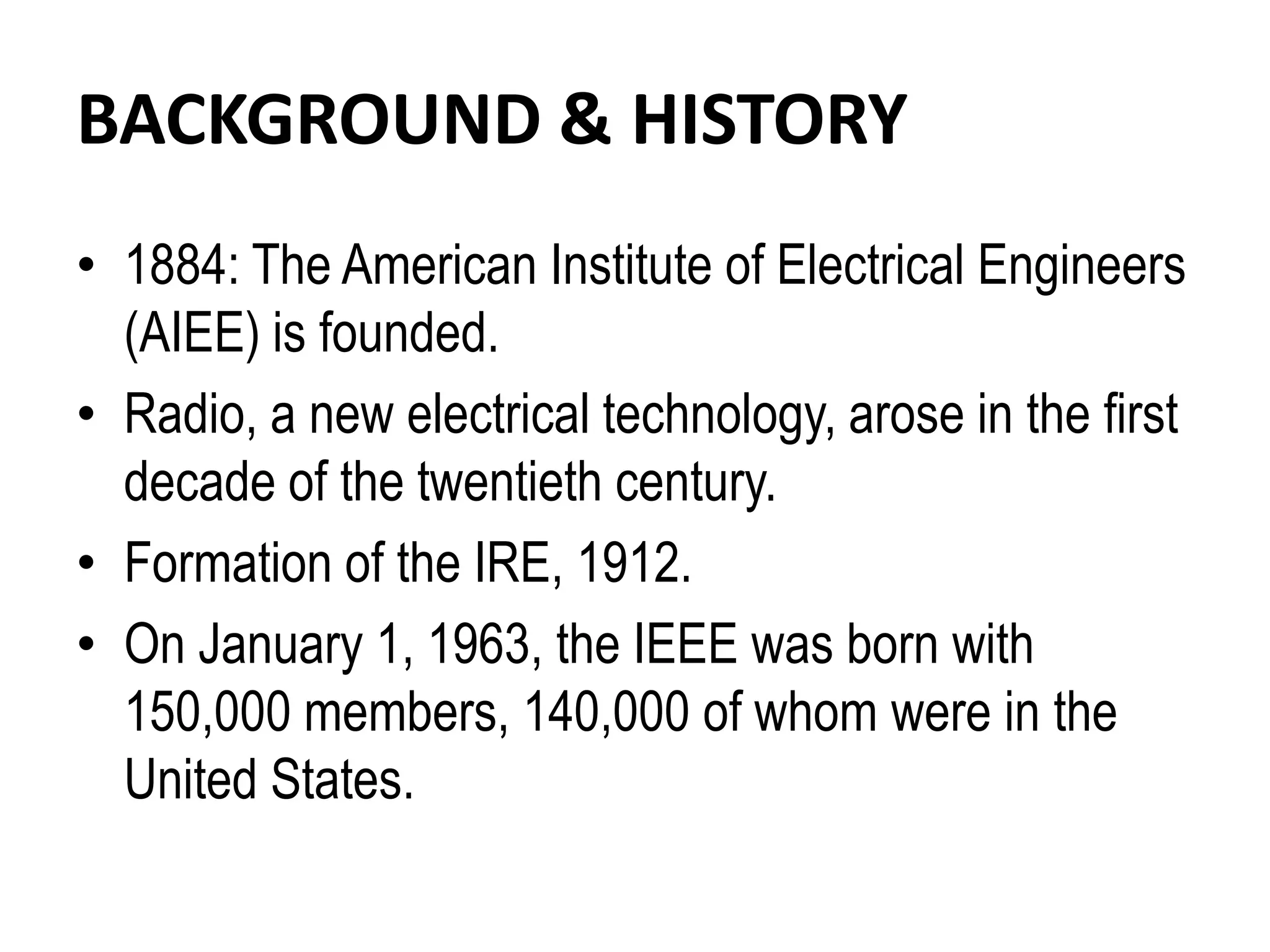 IEEE introduction | PPTX