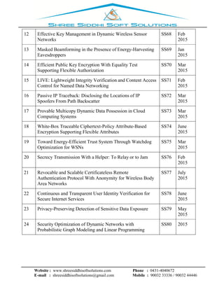 Ieee Projects For Ece Eee Namakkal | PDF