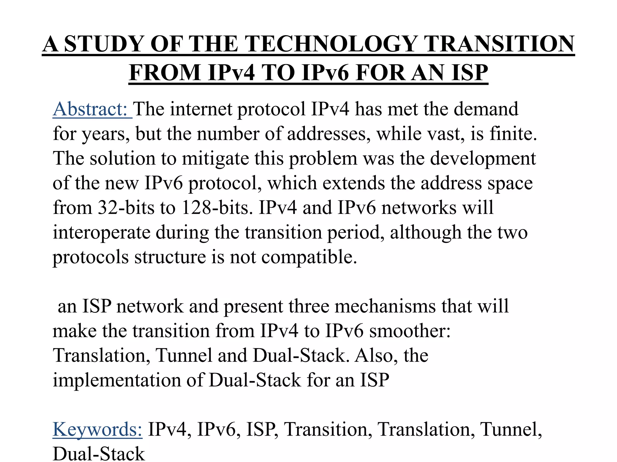 Compatibility between IPv4 and IPv6 | PPTX | Computer Networking | Computing