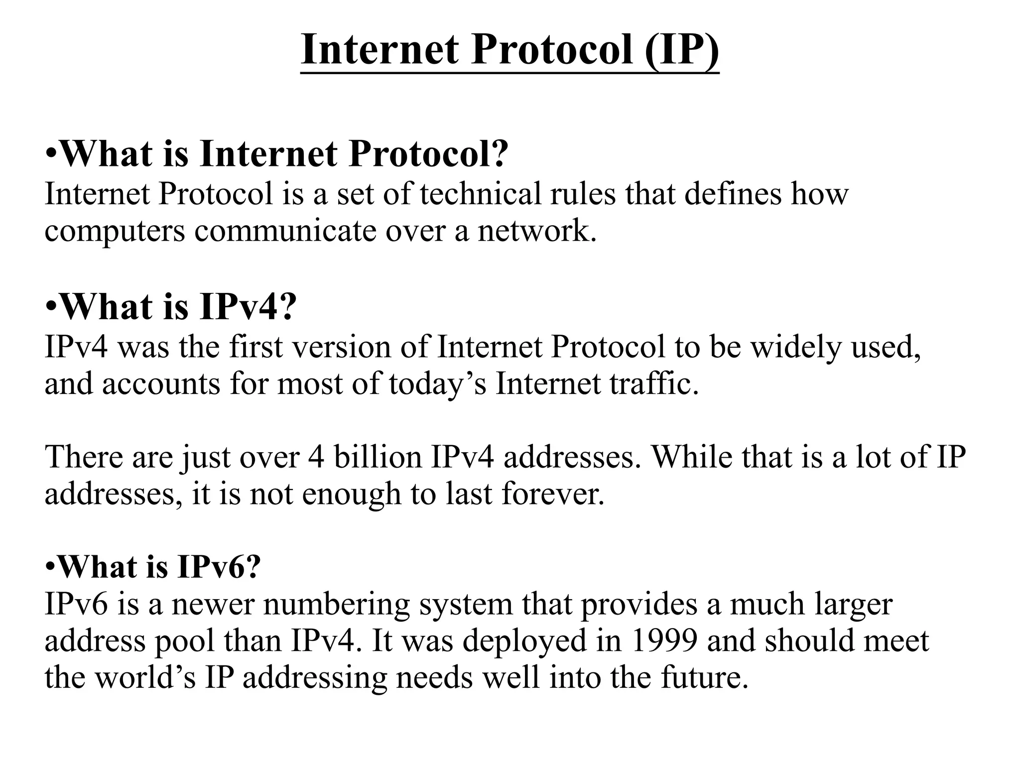 Compatibility between IPv4 and IPv6 | PPTX | Computer Networking | Computing