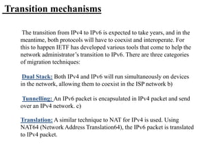 Compatibility between IPv4 and IPv6 | PPTX | Computer Networking | Computing