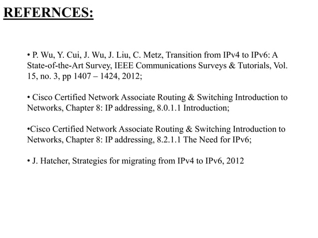 Compatibility between IPv4 and IPv6 | PPTX | Computer Networking | Computing