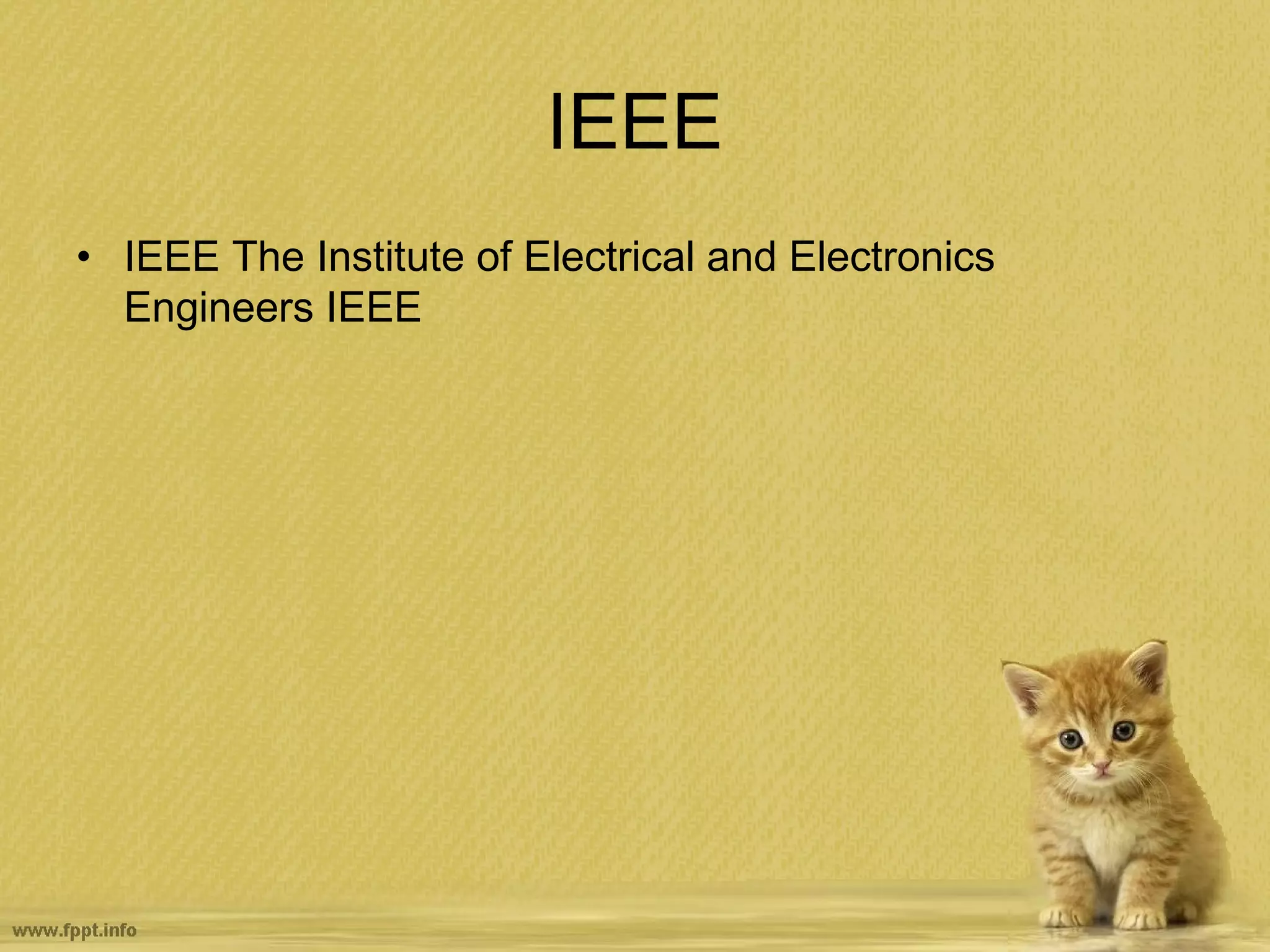 Ieee | PPT