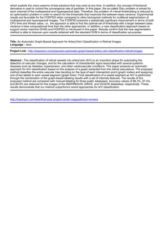 IEEE 2014 Java Projects | PDF