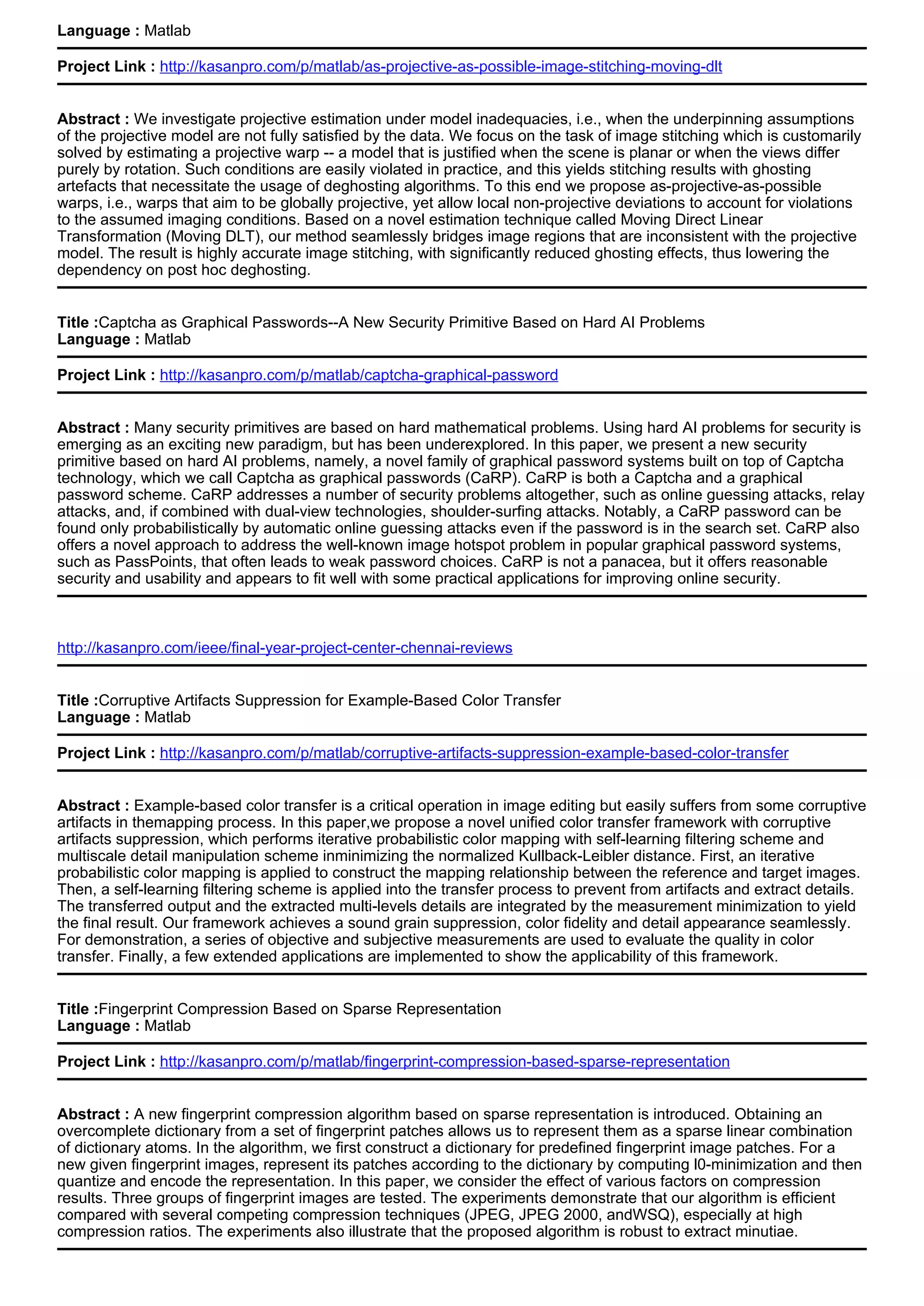 IEEE 2014 Matlab Projects | PDF IEEE 2014 Matlab Projects | PDF