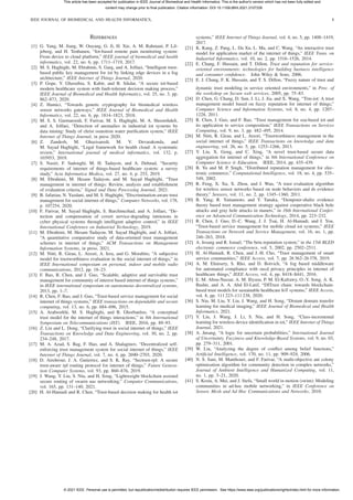 A security and decentralized trust management scheme | PDF